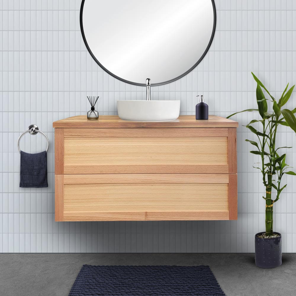 Tasmanian Oak Shaker Vanity | Total Joinery Supplies